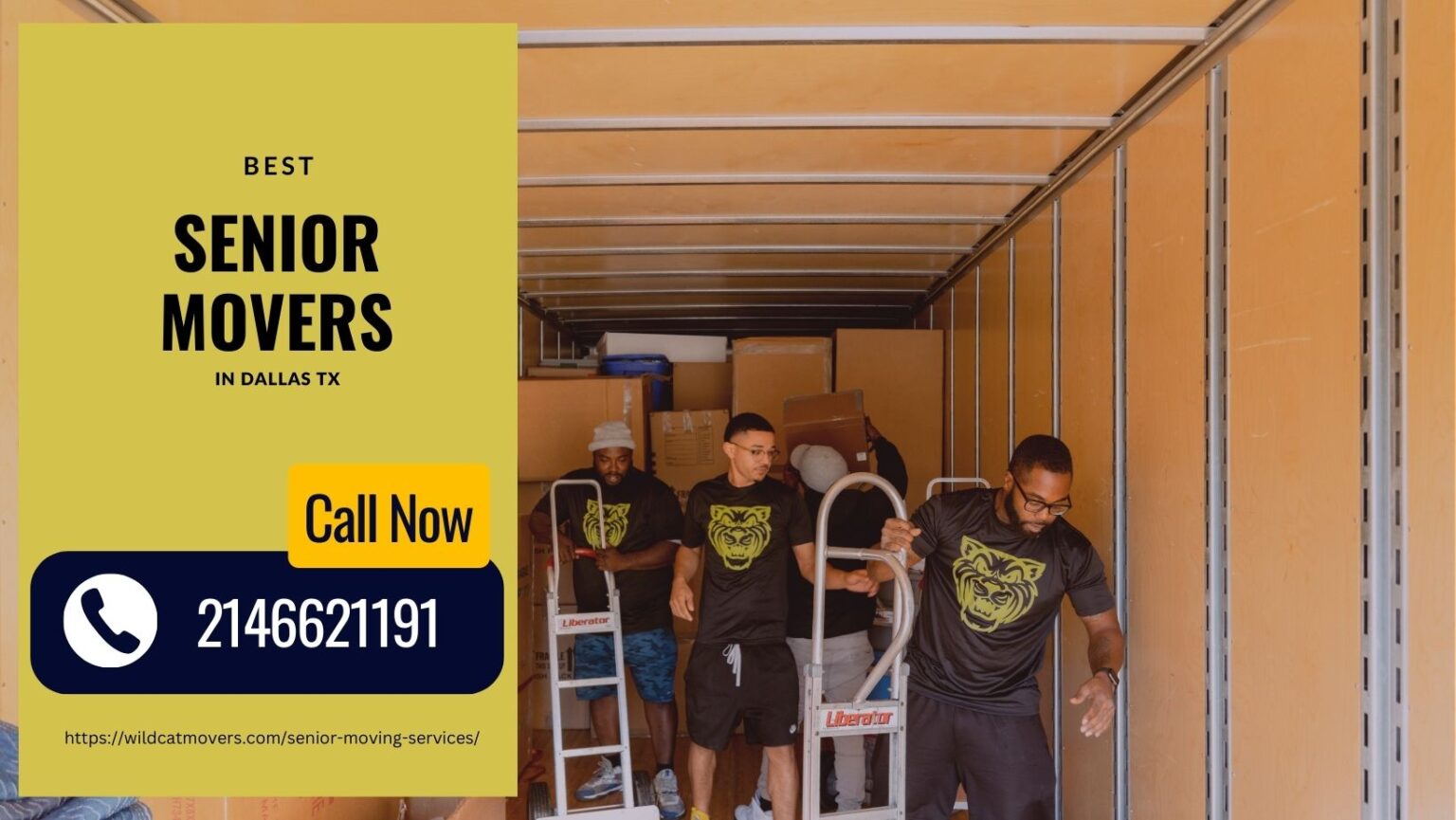 Senior Moving Services In Dallas | Wildcat Movers